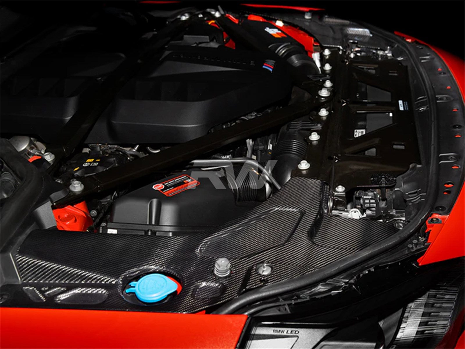 RW Carbon BMW G87 M2 Carbon Fiber Engine Bay Trim Set – SVBimmer