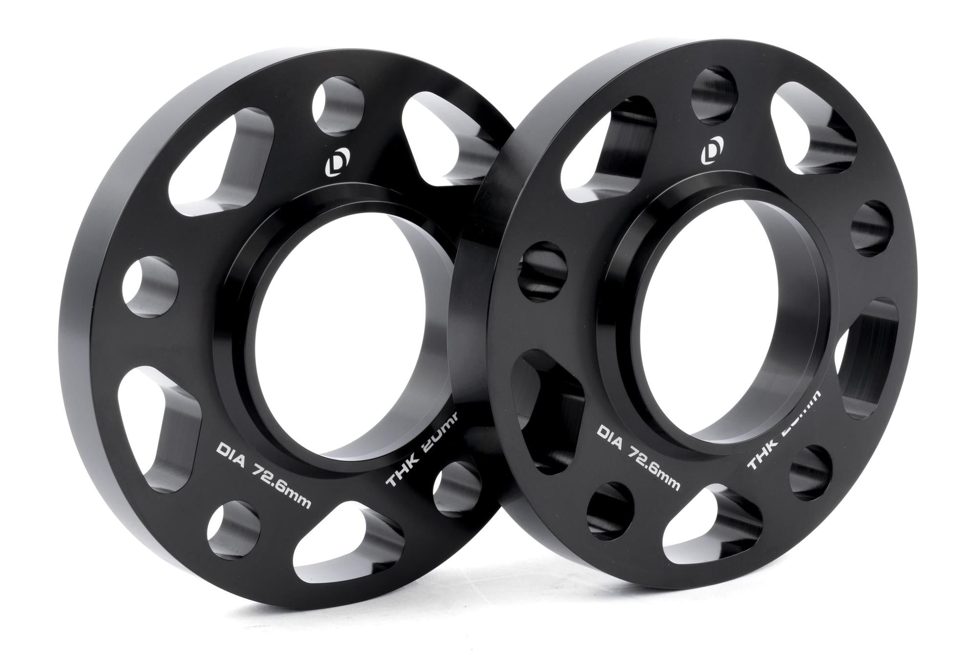 Dinan Spacers; 5x120 - 72.6mm CB - 20mm Thick – Silicon Valley Bimmer