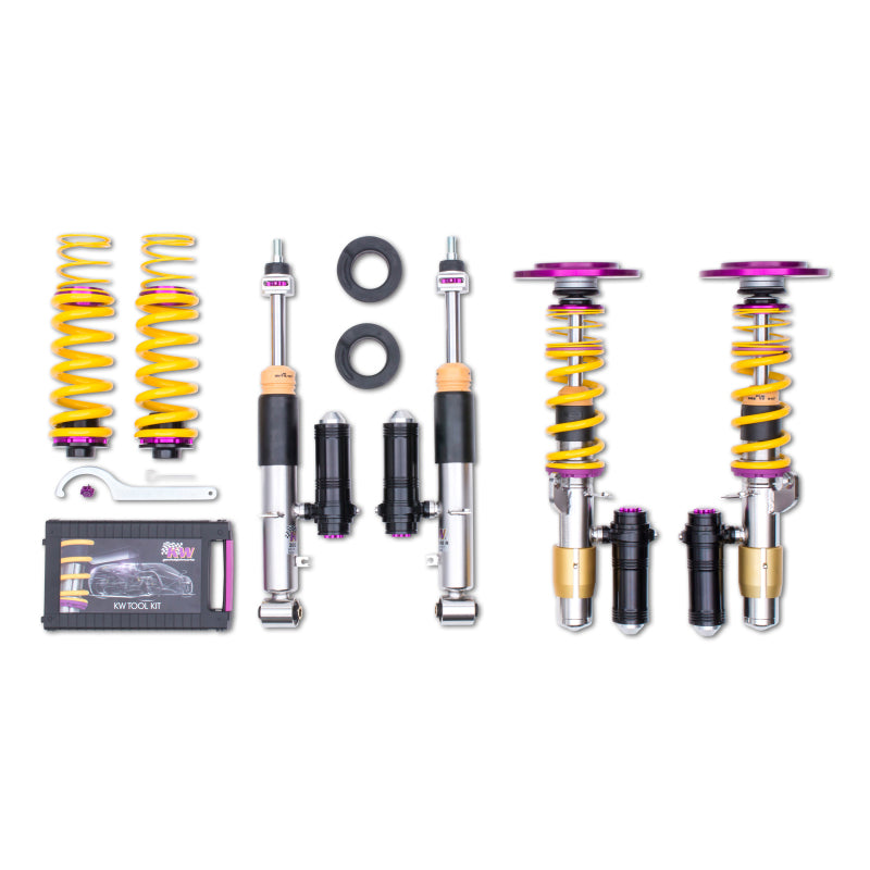 KW Suspensions F8X M3 / M4 (3-Bolt Front Mount) Coilover Kit - 2-Way C ...