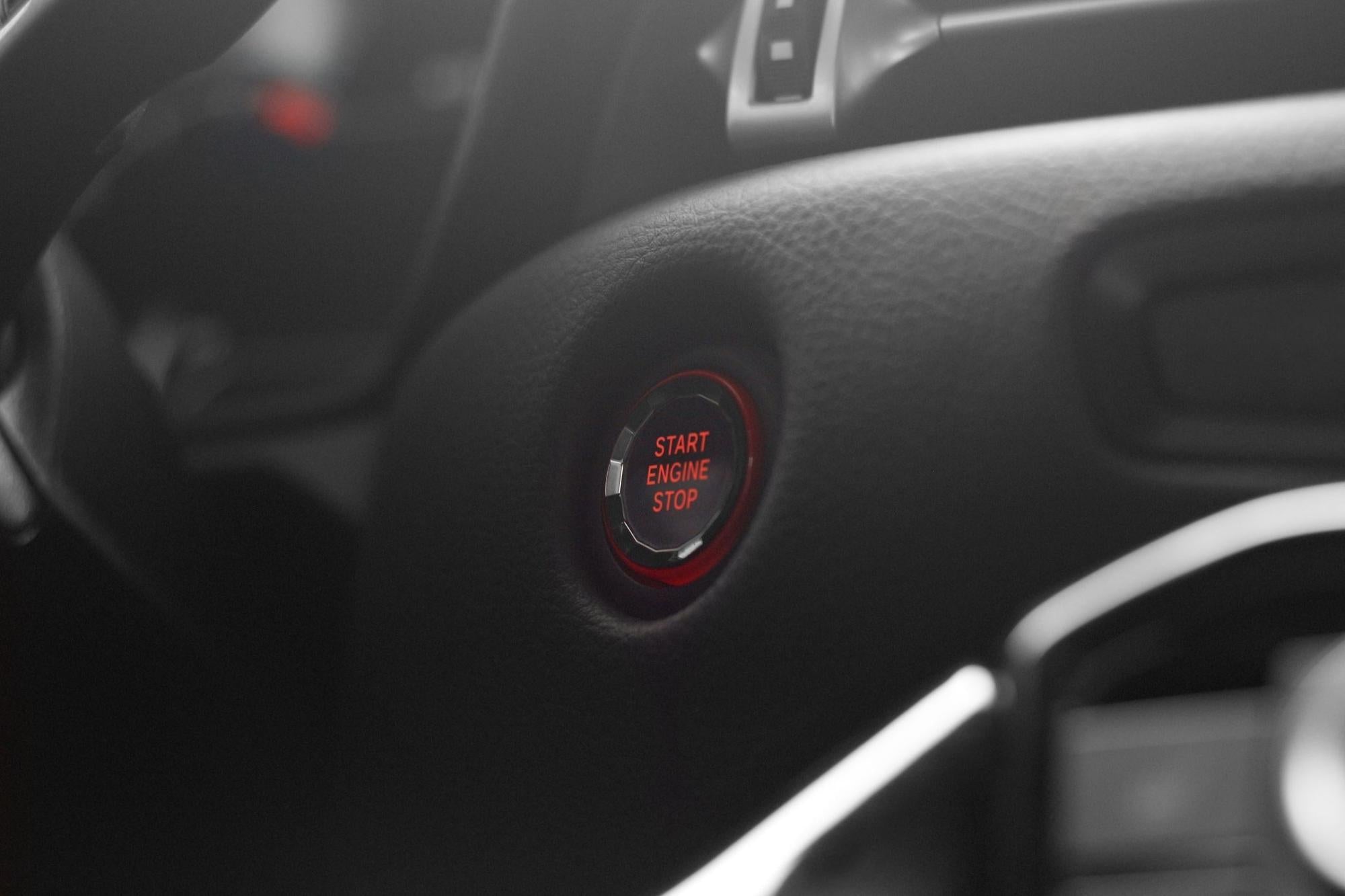 Toyota GR Supra 2020+ (A90) Blackline Performance Engine Start Button ...